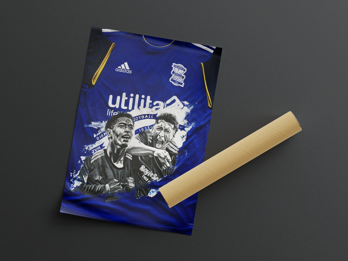 Jude Bellingham Original Print – RJCustoms27