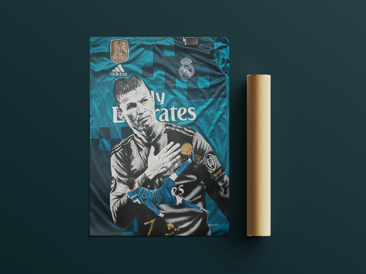 Cristiano Ronaldo Original Print – RJCustoms27