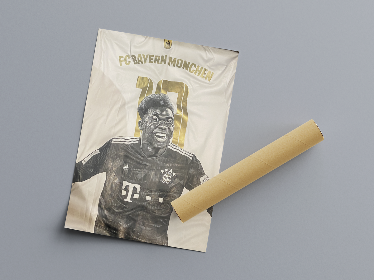 Alphonso Davies Original Print – RJCustoms27