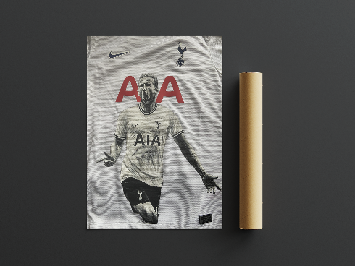 Harry Kane Original Print – RJCustoms27